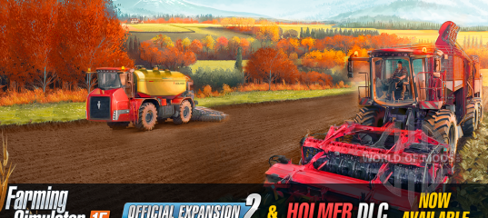 The long-awaited release of the new DLC for Farming Simulator 2015