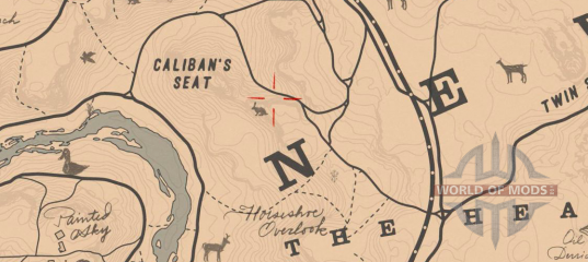 RDR 2 world map