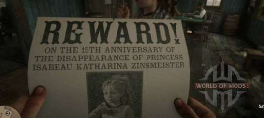 The lost Princess Isabo Katarina - how and where to find in RDR 2?