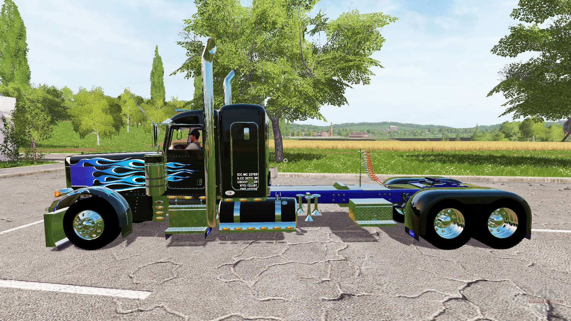 Peterbilt 379 custom for Farming Simulator 2017