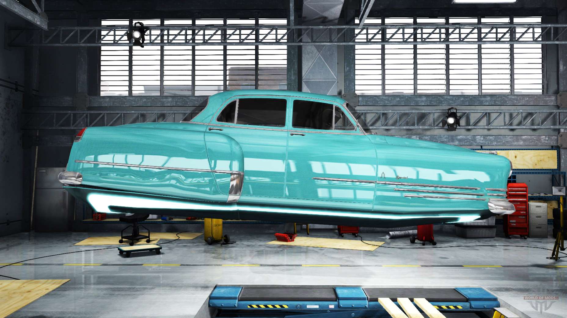 Hovercar v1.1 for BeamNG Drive