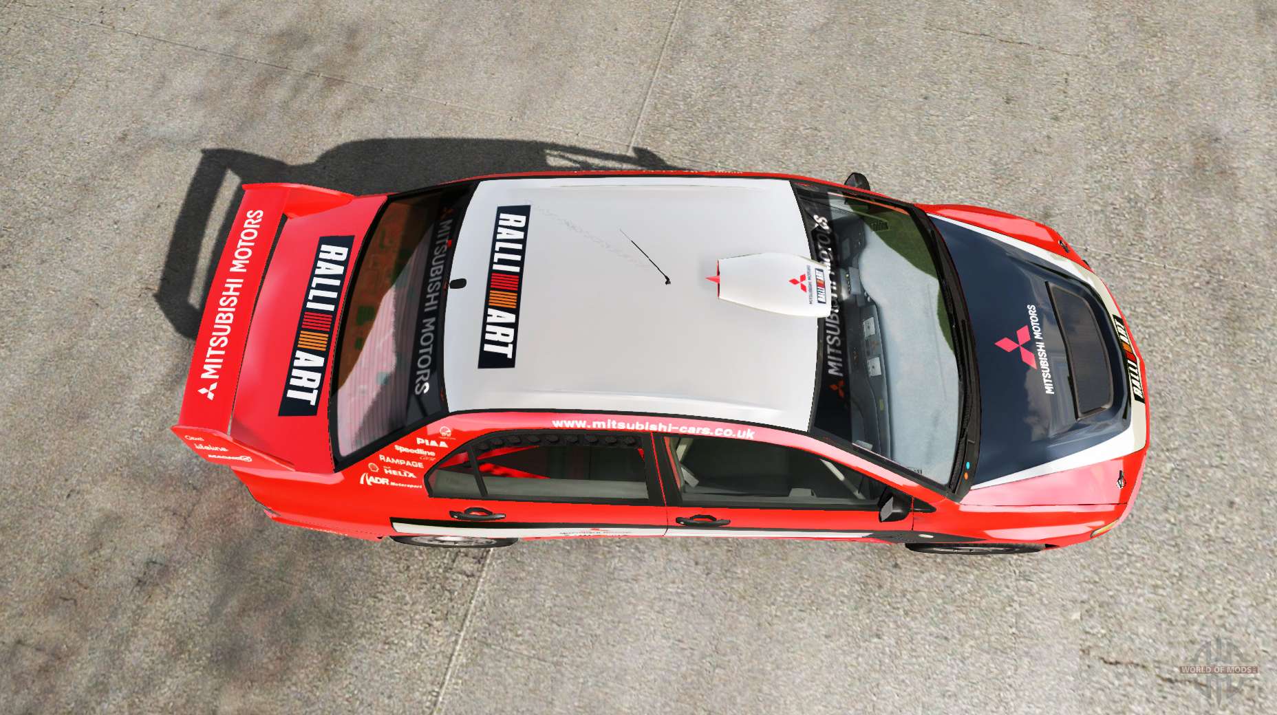 Mitsubishi Lancer Evolution IX 2006 v2.0 for BeamNG Drive