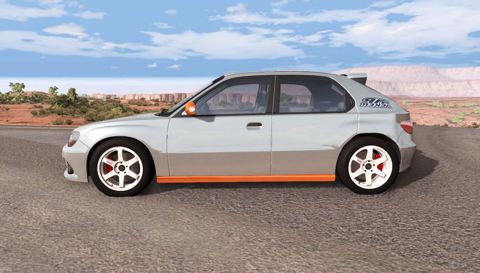 Hirochi Sunburst hatchback v1.01 for BeamNG Drive