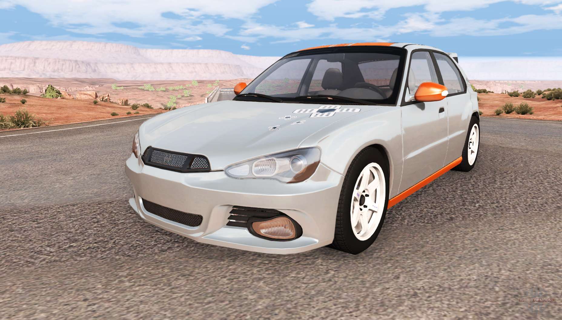 Hirochi Sunburst hatchback v1.01 for BeamNG Drive