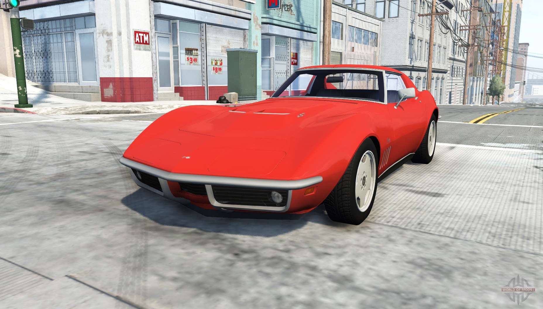 Chevrolet Corvette Stingray 1969 for BeamNG Drive