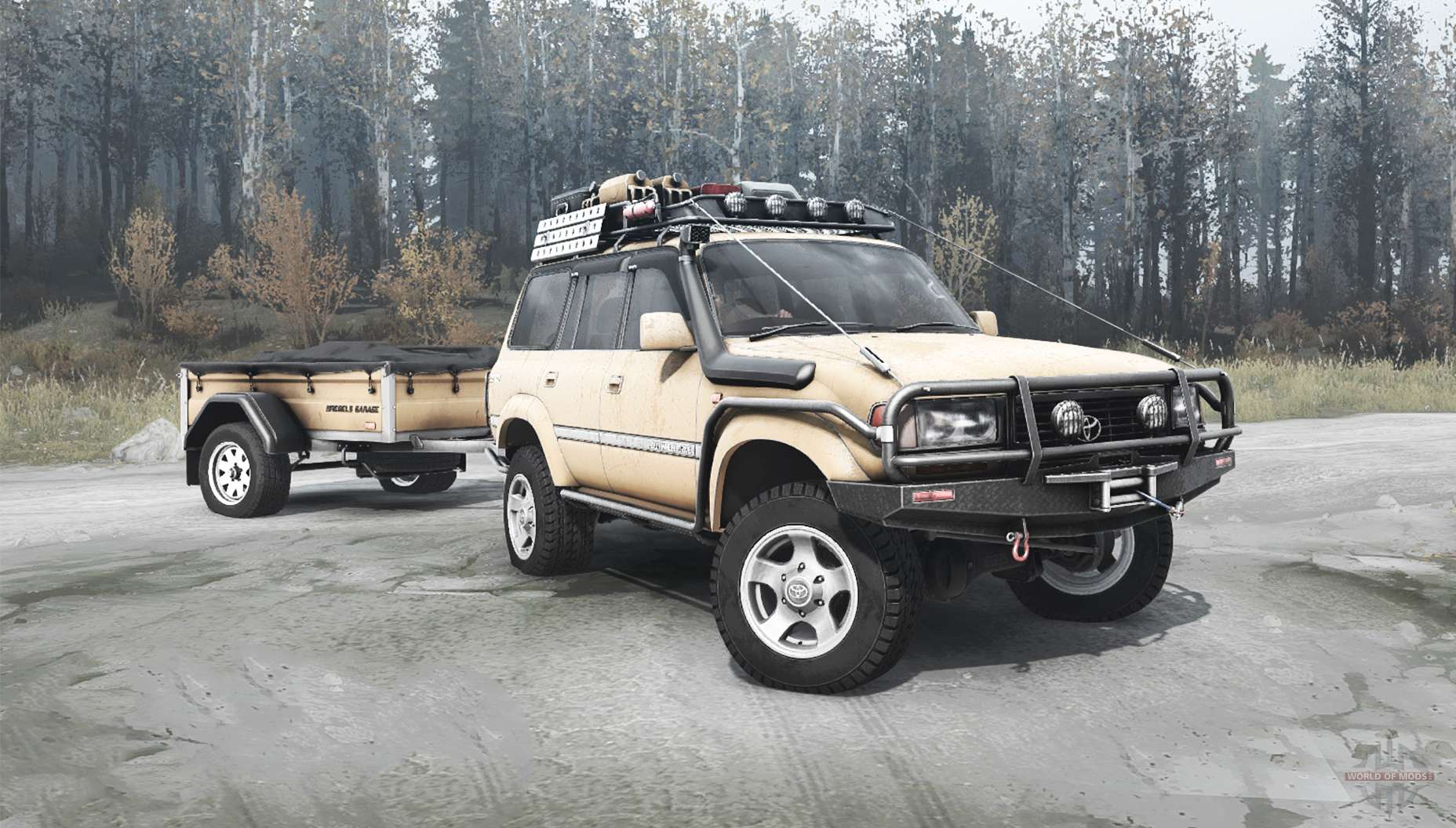 Toyota Land Cruiser 80 VX (FZJ80G) 1995 for MudRunner