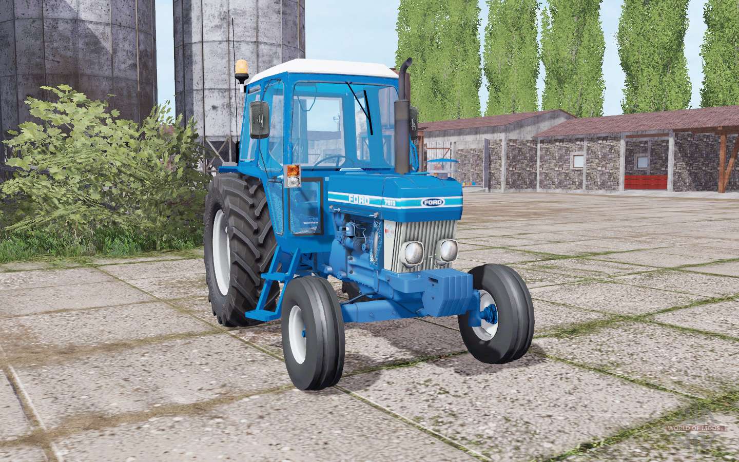 Ford 7610 loader mounting for Farming Simulator 2017