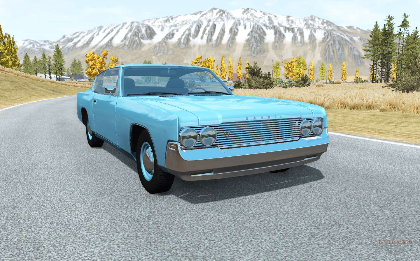 Gavril Barstow coupe v2.5.5 for BeamNG Drive