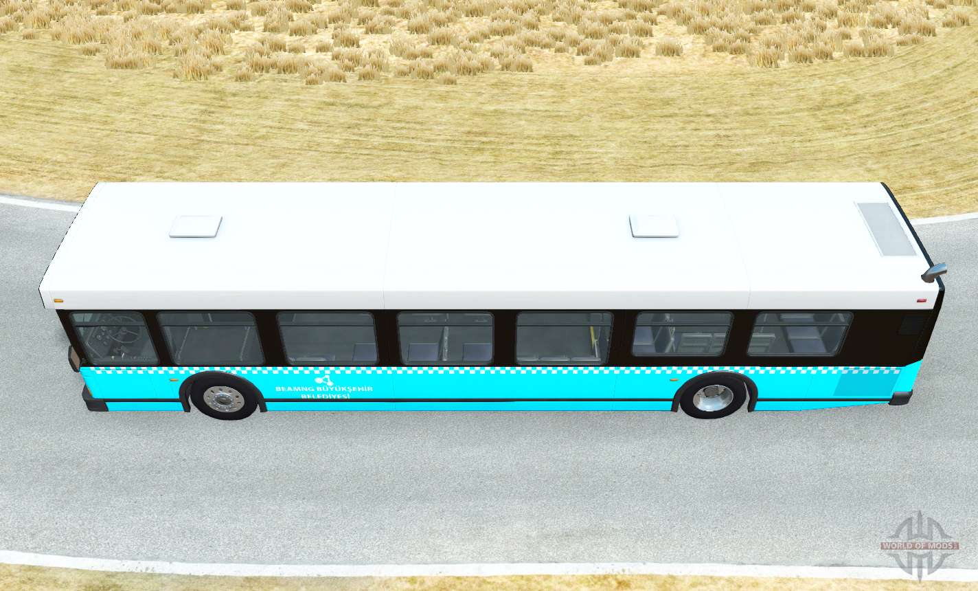 Wentward DT40L Turkish Municipal Bus skin v1.2 for BeamNG Drive