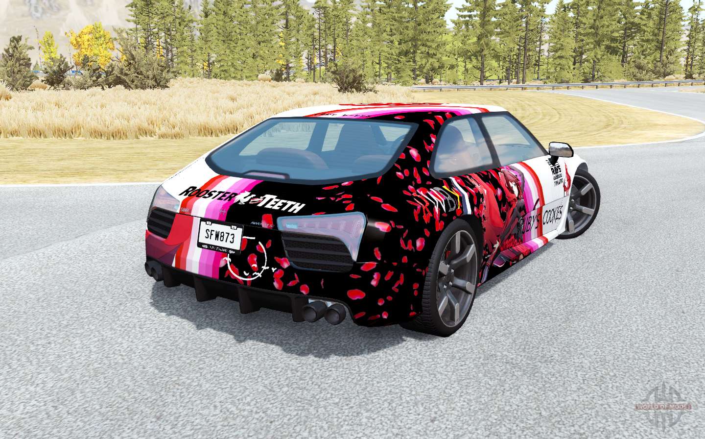 Hirochi SBR4 Ruby Rose v1.4 for BeamNG Drive